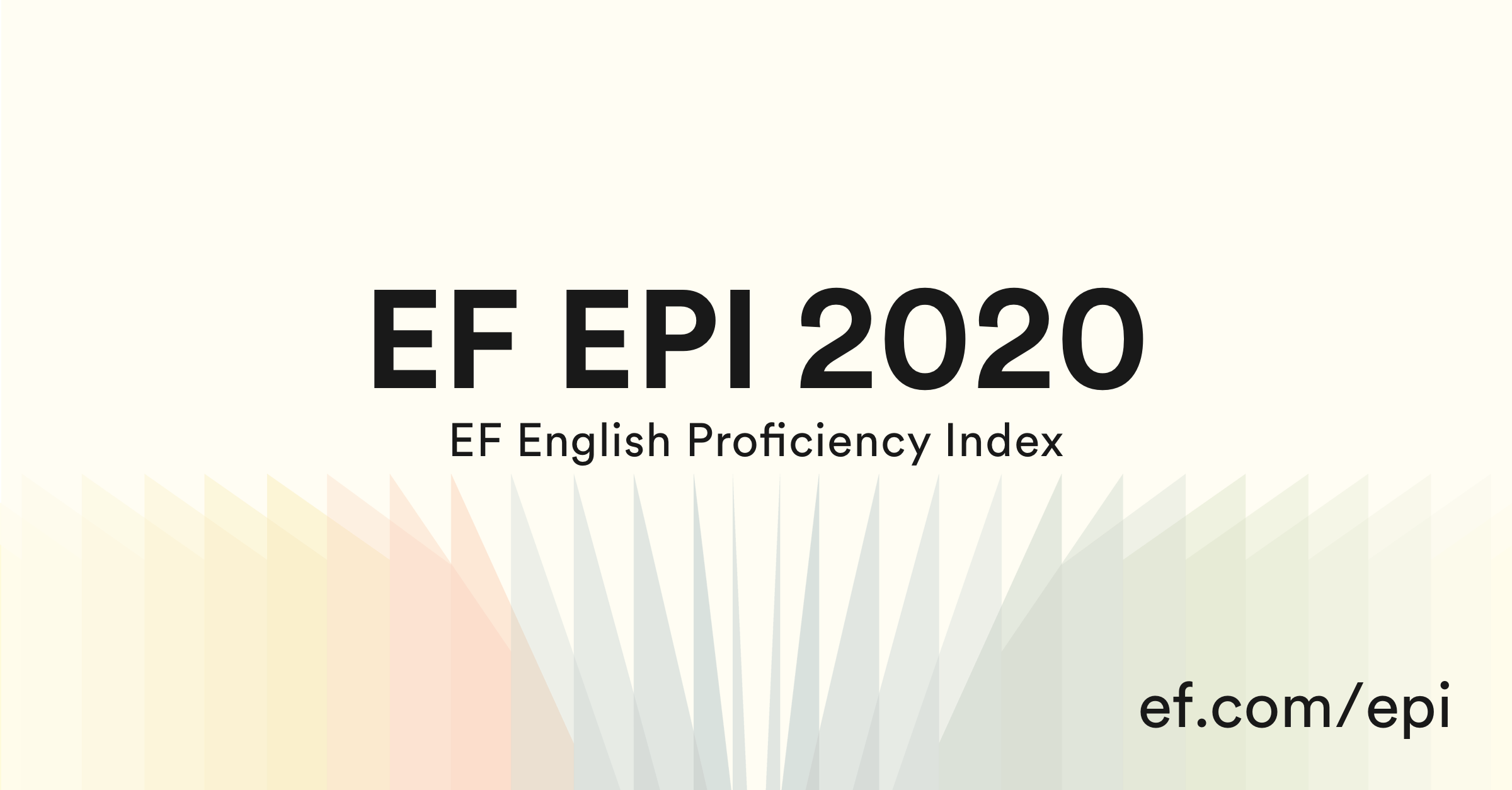 EF EPI 2020 - EF English Proficiency Index